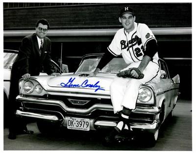 AUTOGRAPHED GENE CONLEY 8X10 Milwaukee Braves Photo W/COA | eBay