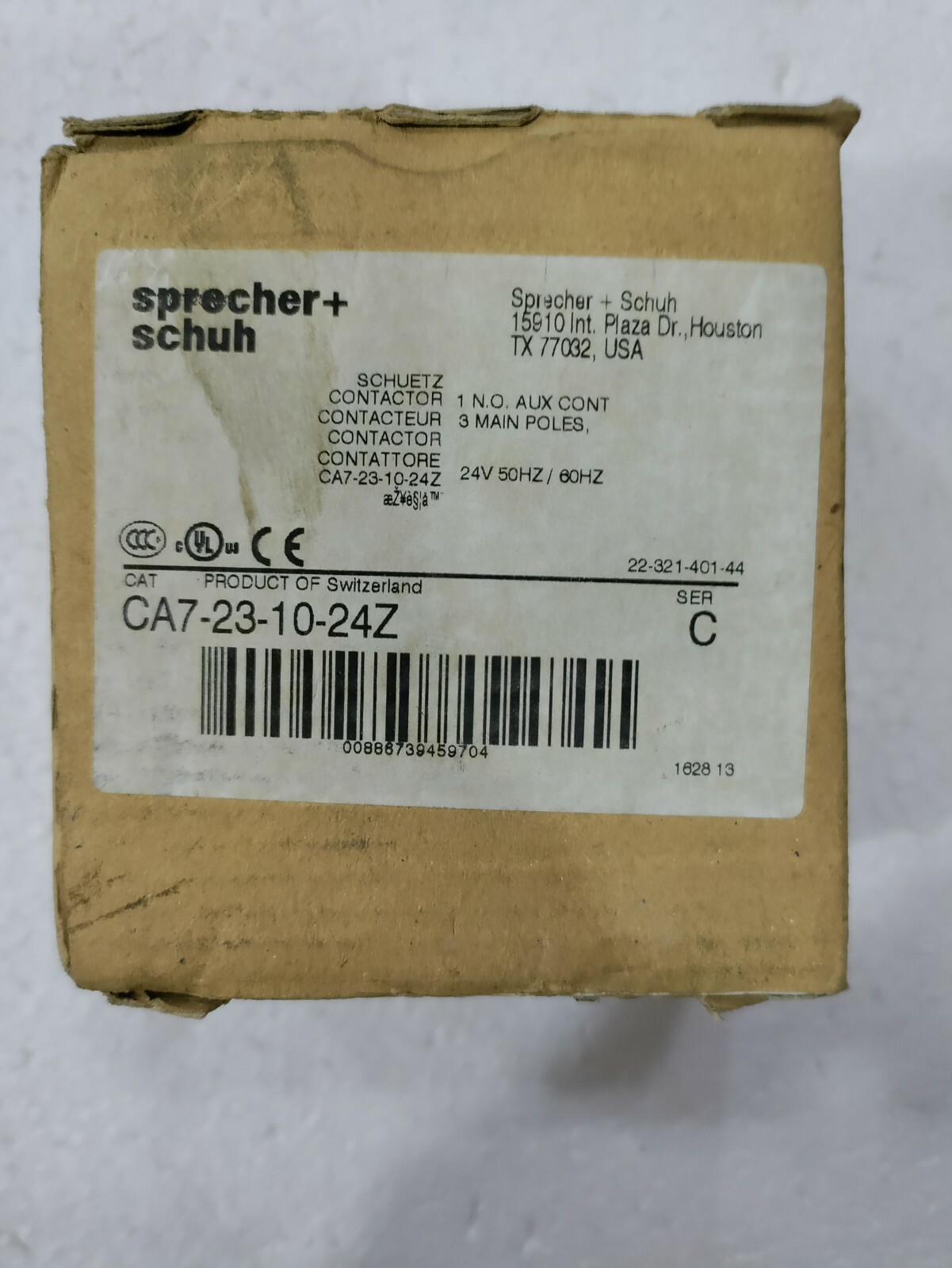 Sprecher schuh S s Contactor Ca7-23-10-24z Equal To Allen-bradley 100 ...
