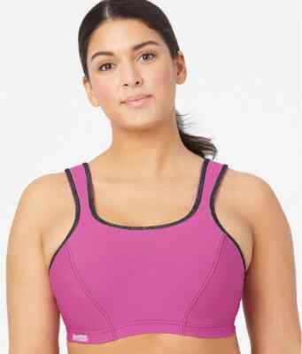 Glamorise 9160 High Impact Cami underwire Sports Bra 48C 48F | eBay