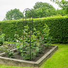 1.9M Steel Garden Arch Rose Plant Climber Support Obelisk Outdoor Frame ...