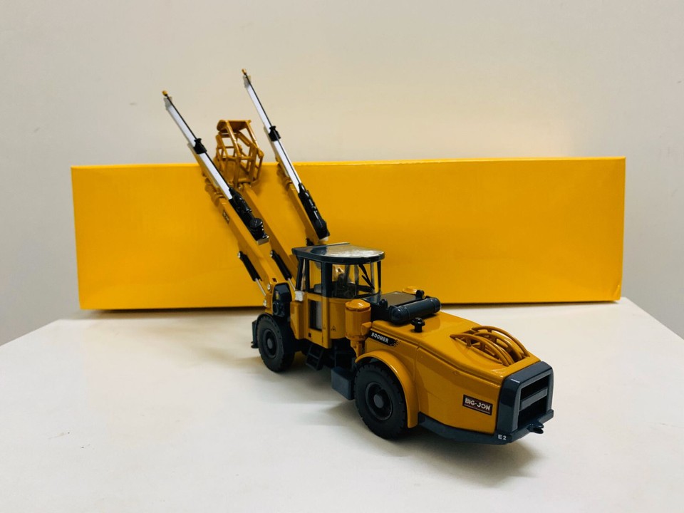 RARE!! BIG JON Boomer E2 Rock Drilling Rig 1:50 Scale Die-Cast Model ...