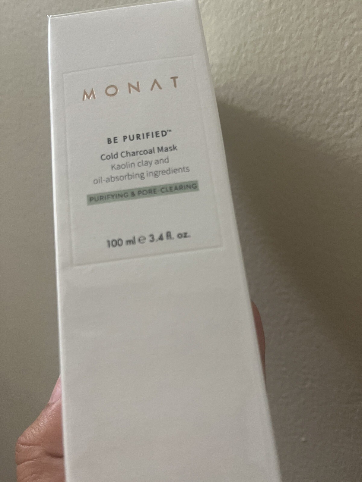 Monat Be Purified Cold Charcoal Mask 3.4oz NEW | eBay