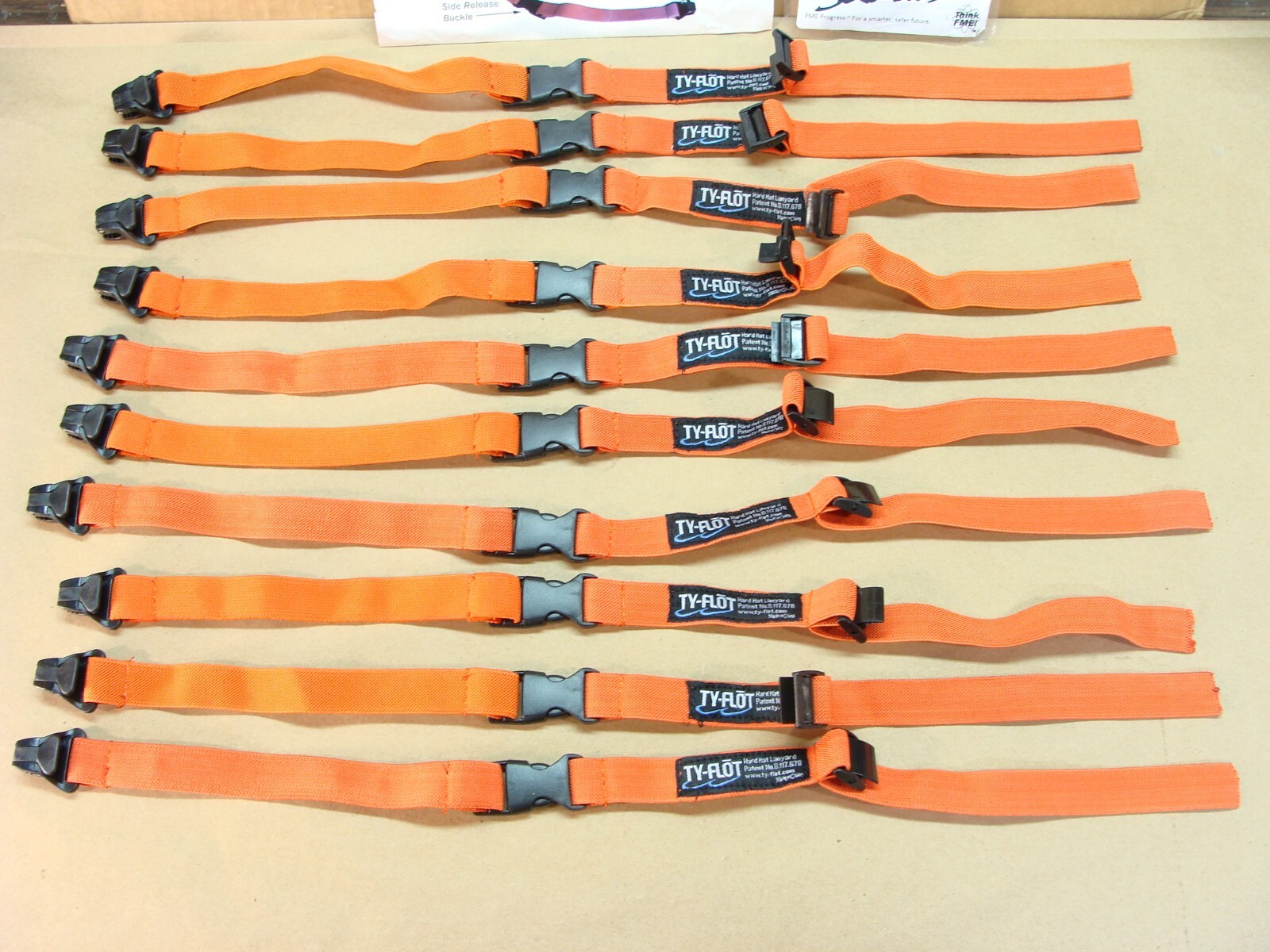 NEW lot of 10 TY-FLOT LNYHRD hard hat lanyards MANY available | eBay