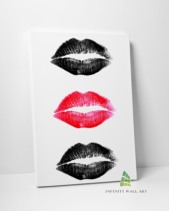 Paintings Of Red Lips Lip Paintings | Shop Fy