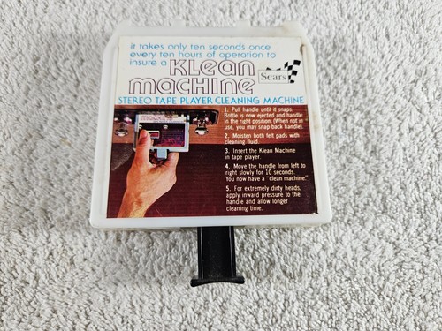 Klean Machine 8-Track Tape cleaner (Sears). Please read! | eBay
