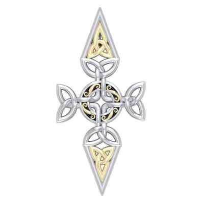 Celtic Trinity Cross 925 Sterling Silver Pendant Fine Faith Jewelry ...
