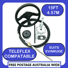 Teleflex 3992617 13.5 FT Mercury Style Control Cable Throttle/shift for ...