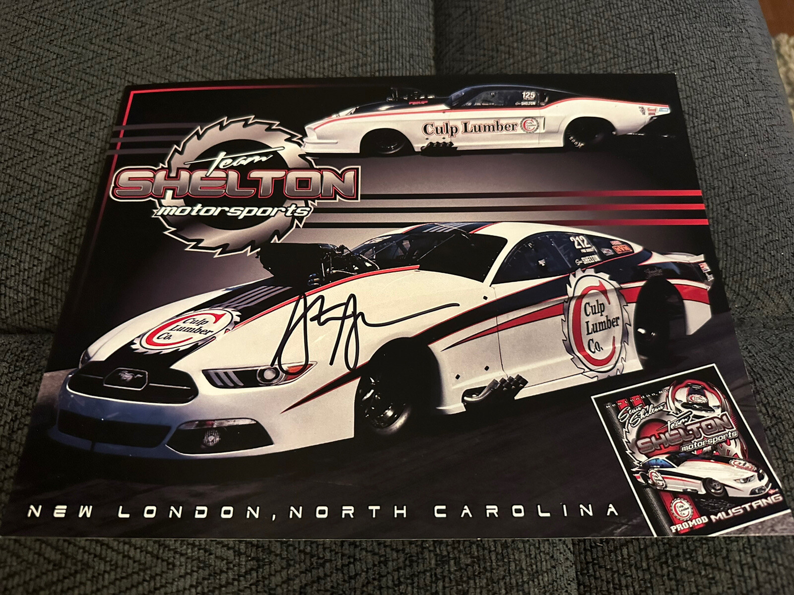 Stan Shelton Signed Promo Card Nhra Drag Racing Autographed 2023 | eBay