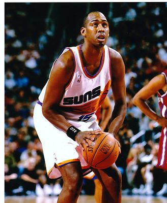 DANNY MANNING 8 X 10 PHOTO KANSAS WAKE FOREST COACH BASKETBALL LA ...