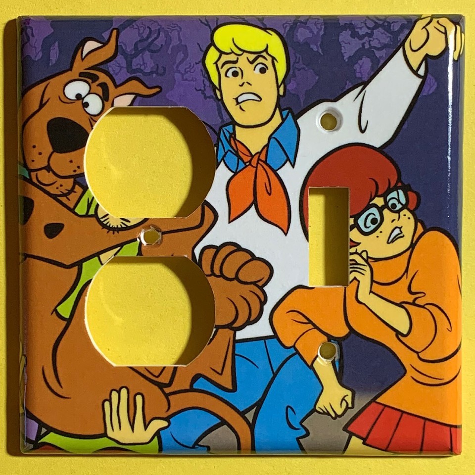 Scooby-Doo Toggle Rocker Light Switch Power Outlet Wall Cover Plate ...
