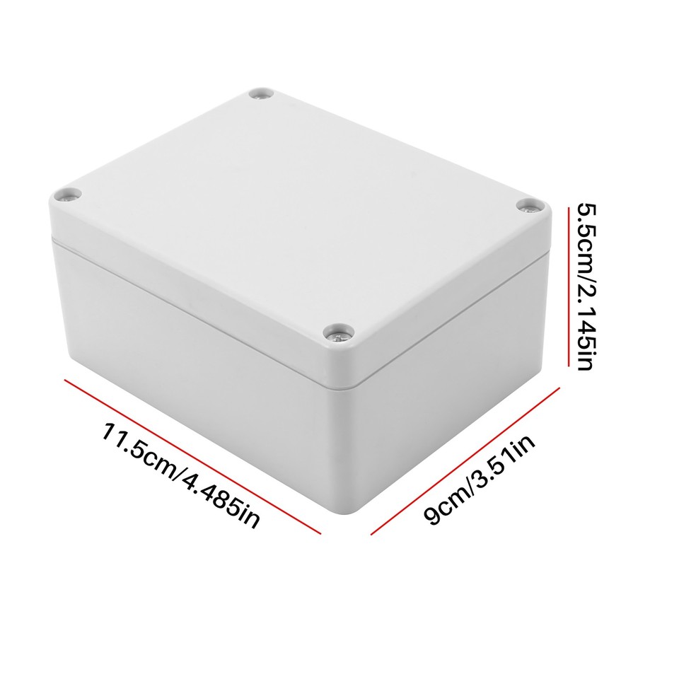Plastic Electronic Enclosure Project Box 115 x 90 x 55mm V3O11328 | eBay UK