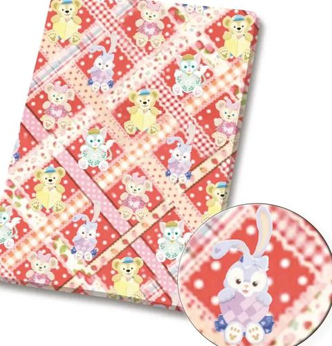 Disney Duffy Bear Shellie May polyCotton Fabric Half Yard (18” x 55 ...