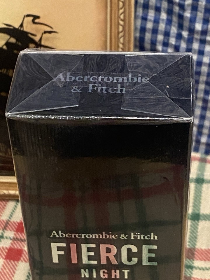 Abercrombie & Fitch Fierce NIGHT 1.7 oz Eau De Cologne Spray Sealed Box ...