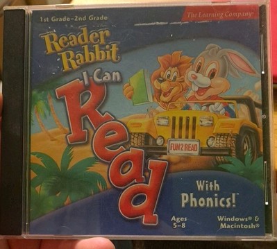 Reader Rabbit I Can Read With Phonics 1st and 2nd Grade Pc & Mac | eBay