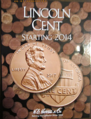 4002 Harris coin FOLDER FOR Lincoln Cents Starting 2014 | eBay