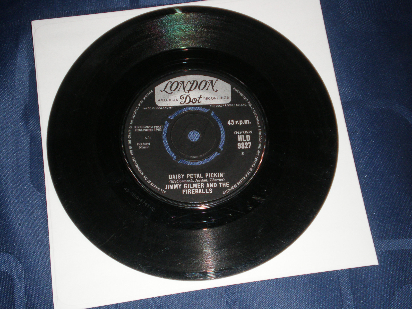 JIMMY GILMER - DAISY PETAL PICKIN' - 1964 LONDON 7" SINGLE - POP GEM | eBay