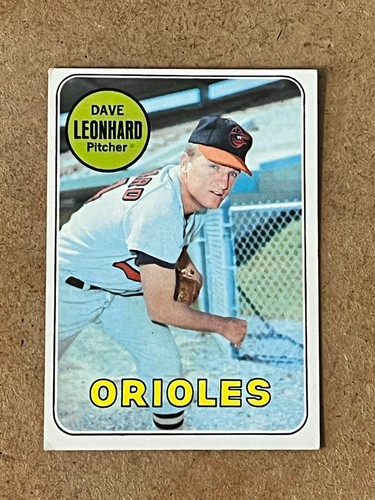 1969 Topps Dave Leonhard #228 VG-EX | eBay