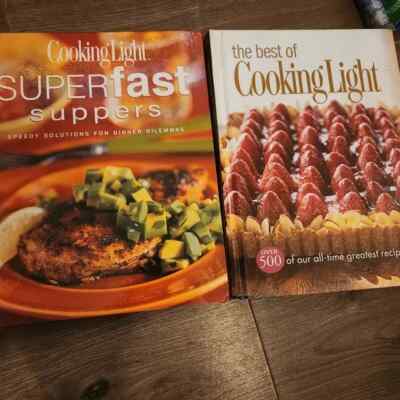 2 Cooking Light Hardcover Cookbooks | eBay