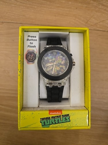 Nickelodeon Teenage Mutant Ninja Turtles Boys Watch Light Up TMNT ...