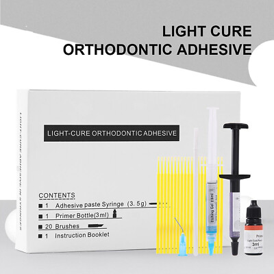 Dental Light Cure Bracket Braces Glue Ortho Primer Bonding Resin ...
