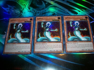 3x Lamia 1st Edition Ultra Rare BLMR-EN021 Yu-Gi-Oh! | eBay