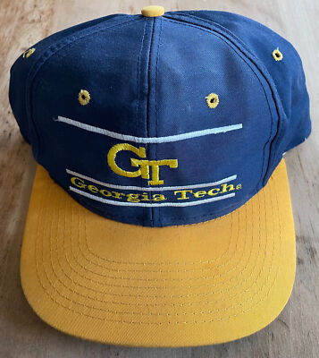 GEORGIA TECH HAT BALLCAP STRAPBACK SIZE ADULT YELLOWJACKETS ENGINEERS ...