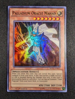 Yugioh - Palladium Oracle Mahad MVP1-EN053 1st Edition Ultra Rare NM | eBay