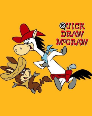 Quick Draw McGraw and Baba Looey 8.5x11 Print | eBay