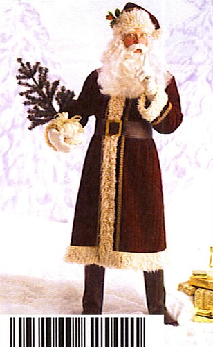 Simplicity Pattern 2542 Christmas Costumes for Adults Santa Elf Mrs ...