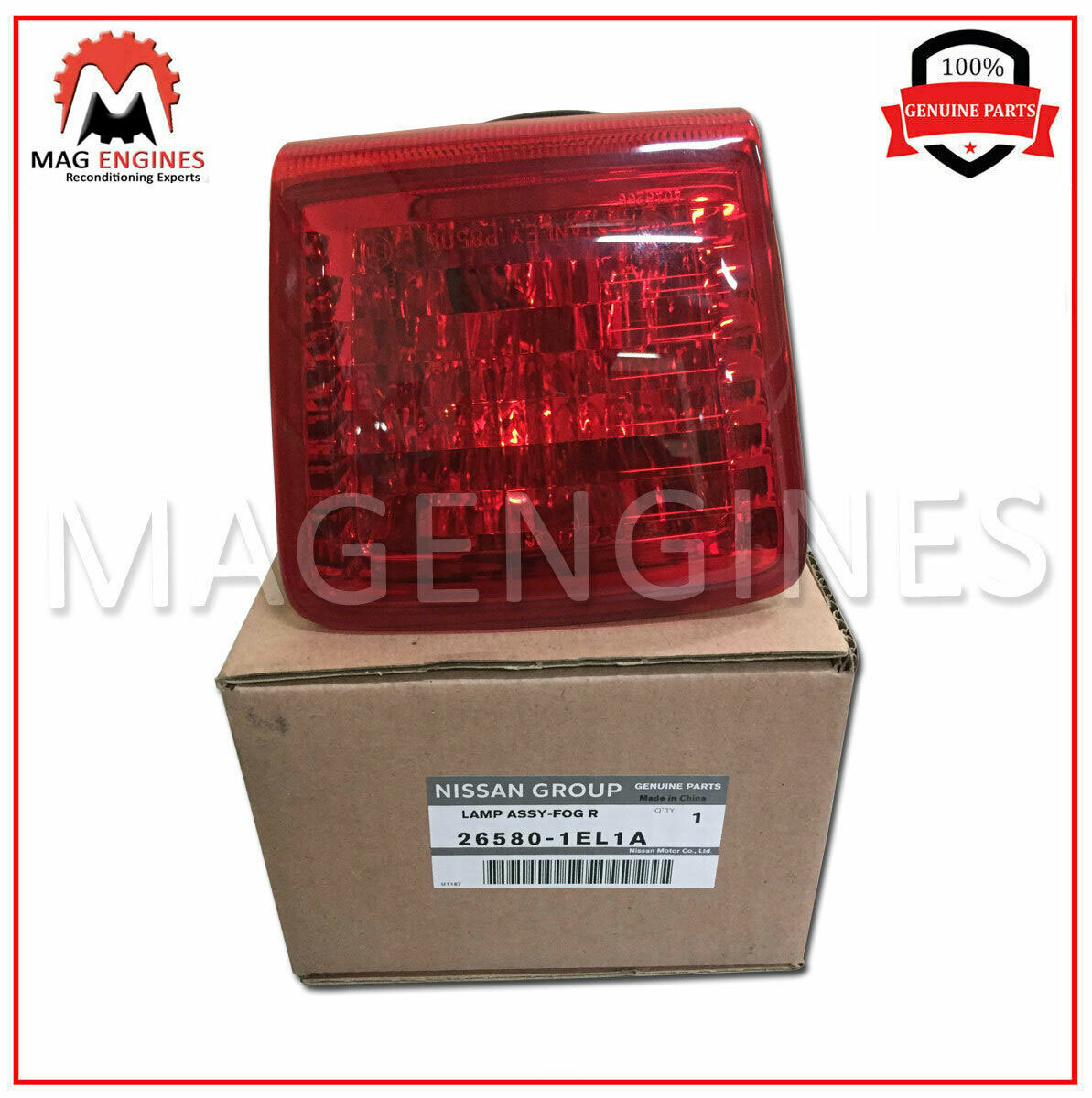 26580-1EL1A GENUINE OEM LAMP ASSY-FOG,REAR 265801EL1A | eBay