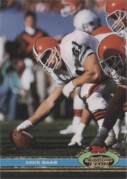 1991 Topps Stadium Club - #31 Mike Baab for sale online | eBay