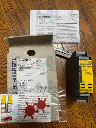 SRB402EM 101170840 SCHMERSAL Safety relay brand new Shipping DHL or ...