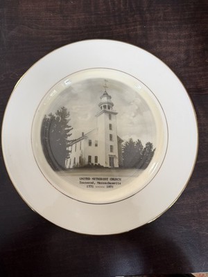 Vintage 1971 Commemorative Plate - United Methodist Church- Townsend ...