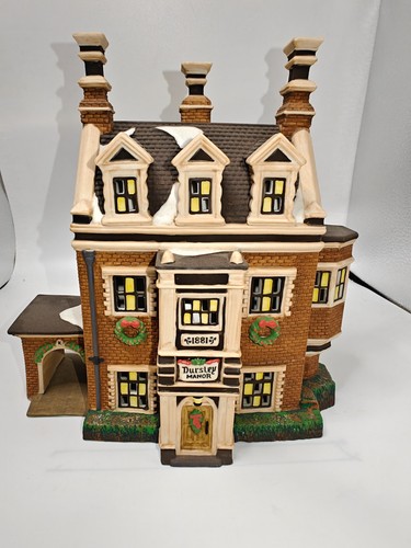 Department 56 Dickens Village Heritage Collection DURSLEY MANOR Item ...