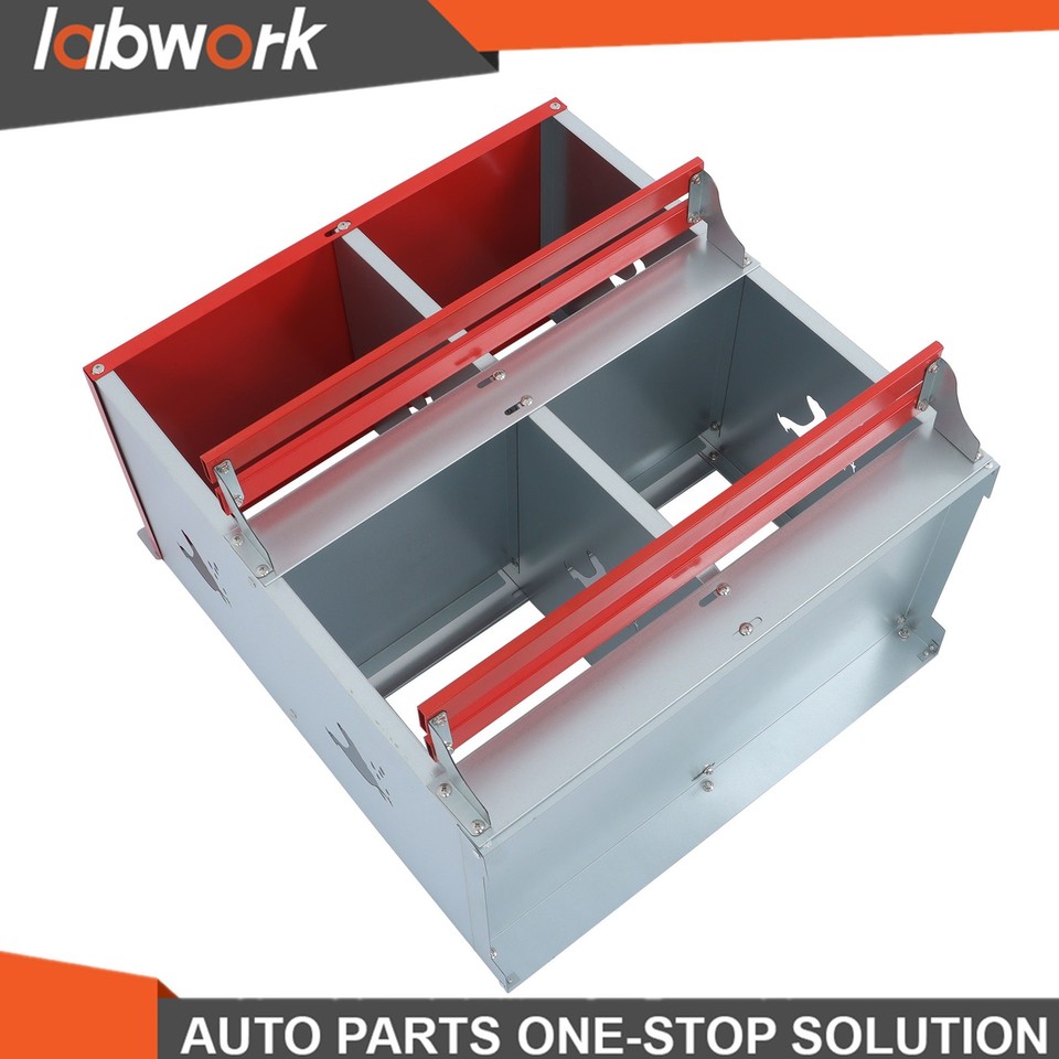 Labwork 4-Hole Nest Box Metal Poultry Nest Box Large Vented Holes ...