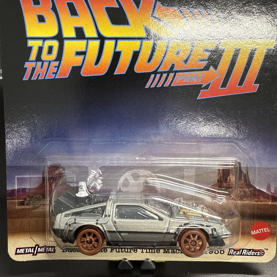 Hot Wheels Premium Pop Culture Back to the Future III Time Machine 1955 ...