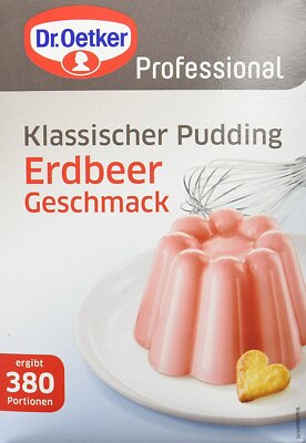Dr.Oetker Pudding Erdbeer-Geschmack 2.5 KG, 1er Paquet (1 X 2.5 KG | eBay