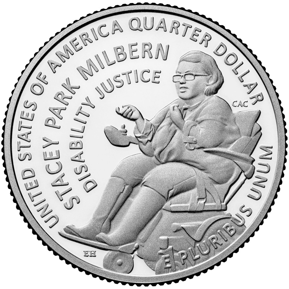 2025 S *PROOF* STACEY PARK MILBERN Quarter-DCAM & UNC-U.S. Mint Coin ...