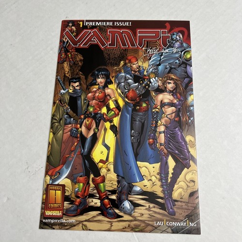 Vampi #1 Deluxe Edition Comic Lau Variant Cover - Limited Edition to ...