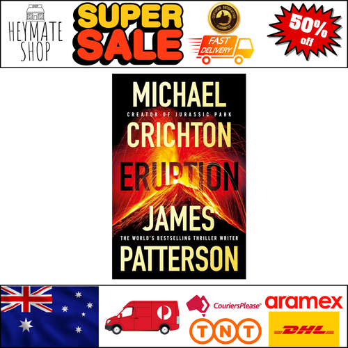 Eruption the Blockbuster Thriller of 2024 by Michael Crichton Paperback ...