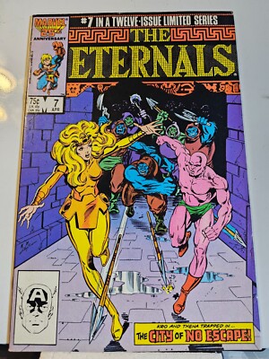 The Eternals #7 Comic 1986 Marvel Comics | eBay