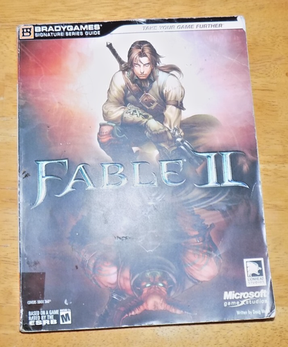 Fable II Signature Series Brady Games Guide for XBOX 360 NO POSTER ...