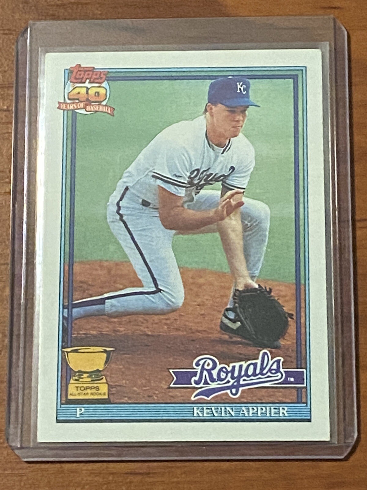 1991 Topps Baseball Card Kevin Appier Kansas City Royals #454 | eBay