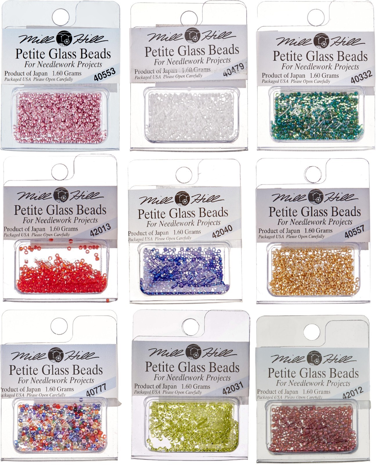 Mill Hill PETITE Seed Beads, cross stitch, needlework - YOU CHOOSE, 6 colors | eBay