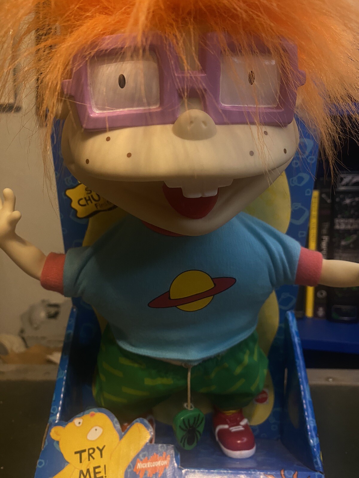 Vintage 1997 Rugrats Nickelodeon Scared Chuckie Finster Shakes ...