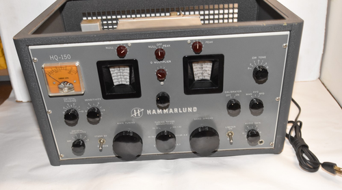 Hammarlund HQ-150 General Coverage Communications Receiver TESTED WORKS ...