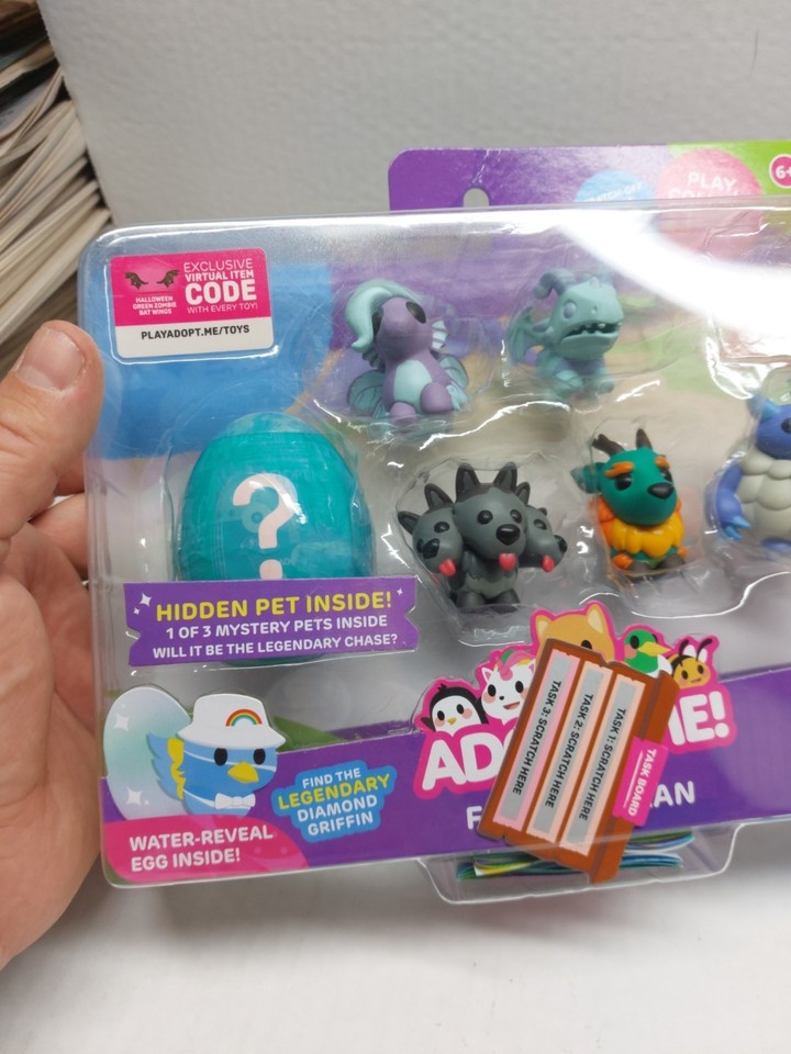 Adopt Me! Surprise Egg Pets Fantasy Clan Mini Figures Virtual Code 2023 ...