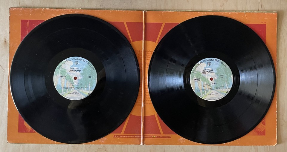 DEEP PURPLE Made In Japan Vintage 2-LP (1973) Warner 2WS 2701 HARD ROCK ...