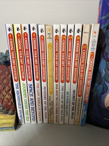 Lot of 13 Chooseco Choose Your Own Adventure CYOA PB Books | eBay