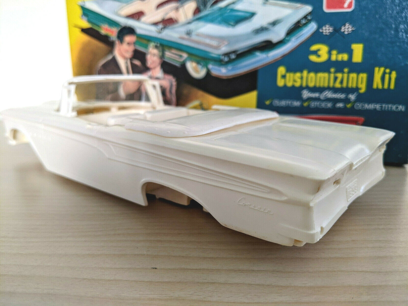 *ULTRA RARE! *ORIGINAL AMT 1959 FORD EDSEL CONVERTIBLE Model Kit ...